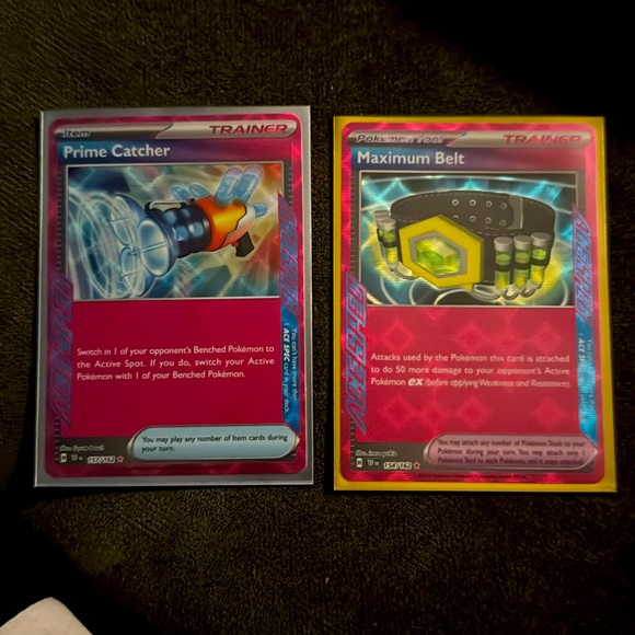 Pokemon | Other | Rare Ace Spec Trainer Cards | Poshmark
